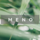 Meno Minimal Project Google Slide Template, Presentation Templates