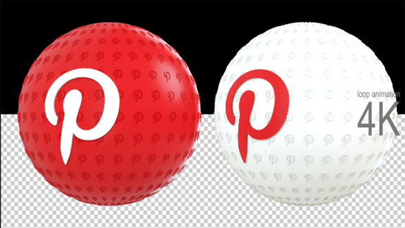 Pinterest 3D Loop, Motion Graphics | VideoHive