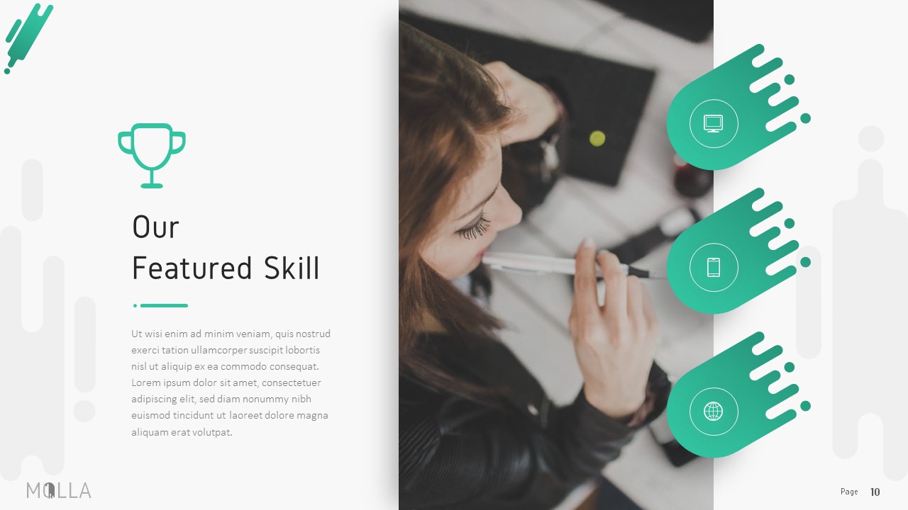 Molla - Creative Powerpoint Template, Presentation Templates | GraphicRiver