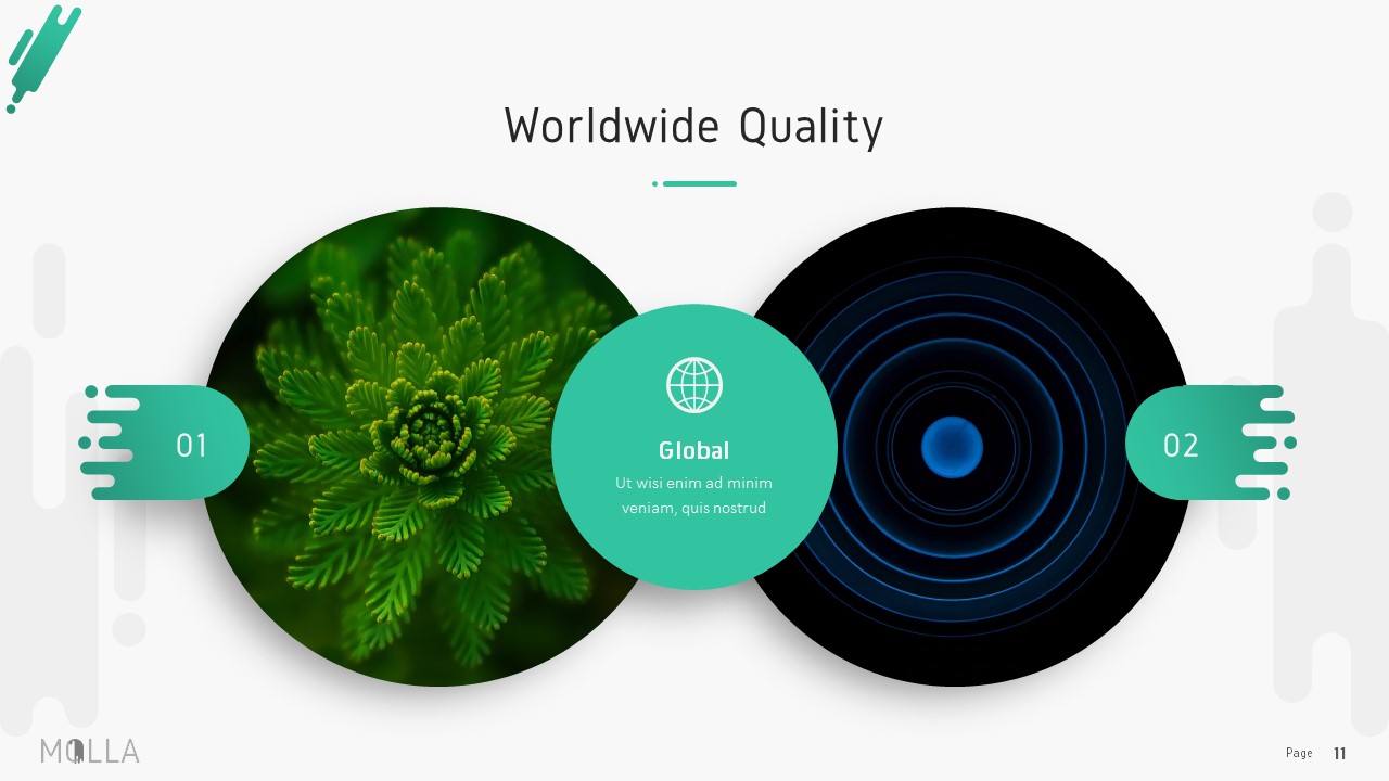 Molla - Creative Powerpoint Template, Presentation Templates | GraphicRiver