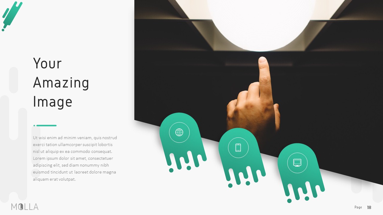 Molla - Creative Powerpoint Template, Presentation Templates | GraphicRiver