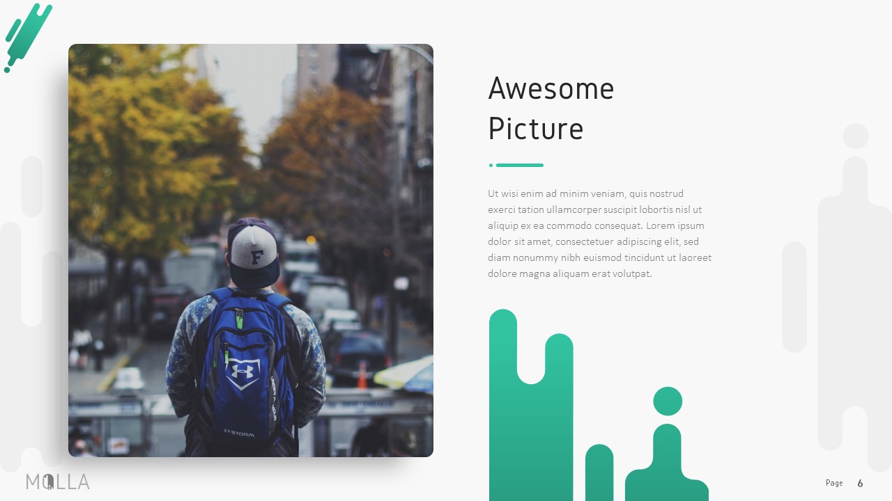 Molla - Creative Powerpoint Template by RRgraph | GraphicRiver