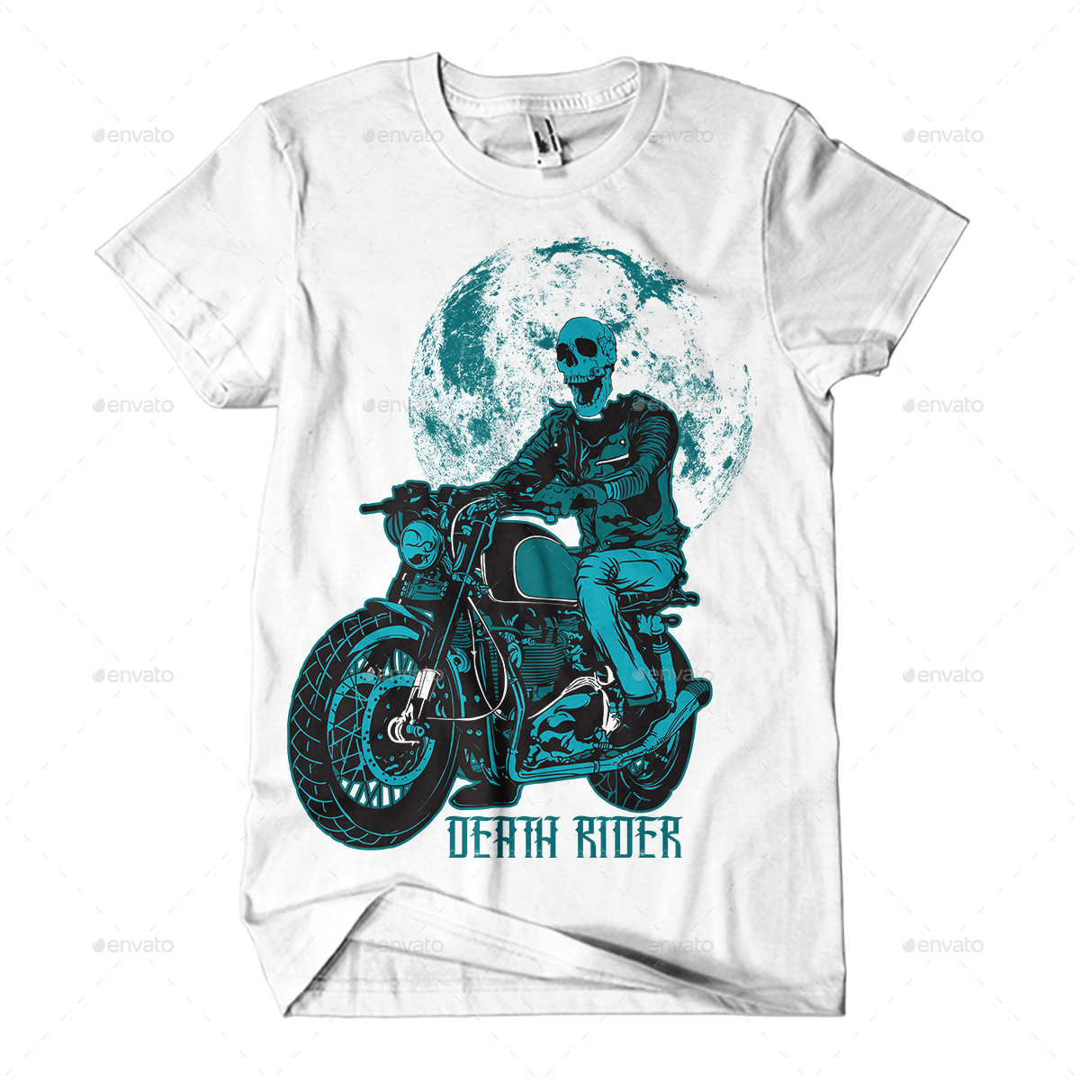 Death Rider T-shirt Design, T-Shirts | GraphicRiver