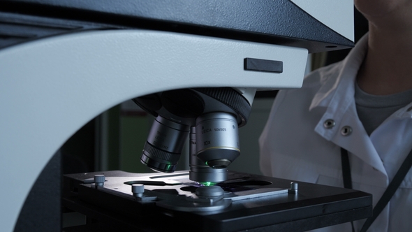 Biomaterial Under the Microscope by GOR_product | VideoHive