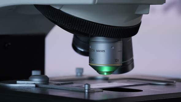 Biomaterial Under the Microscope, Stock Footage | VideoHive