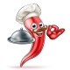 Chef Pepper Cartoon Character, Vectors | GraphicRiver