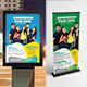 Admission Fair Signage Bundle, Print Templates | GraphicRiver