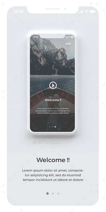iOS UI Essentials| UI Kit for iOS App| Minimal iOS Screen Pack| iOS UI ...