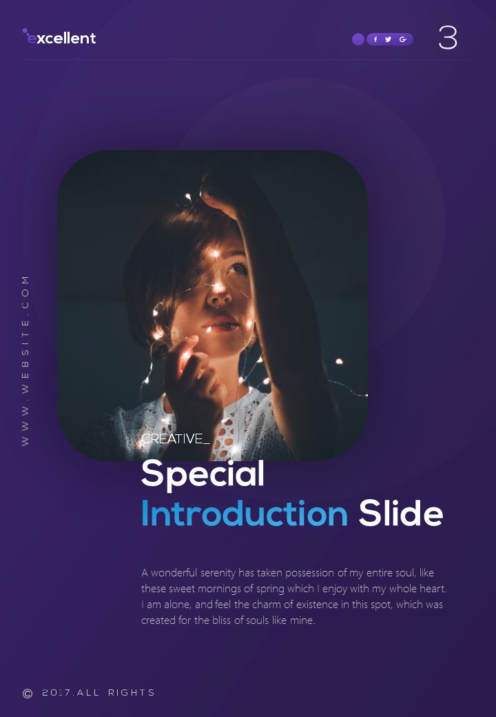 Excellent Portrait A4 PowerPoint Presentation Template, Presentation ...
