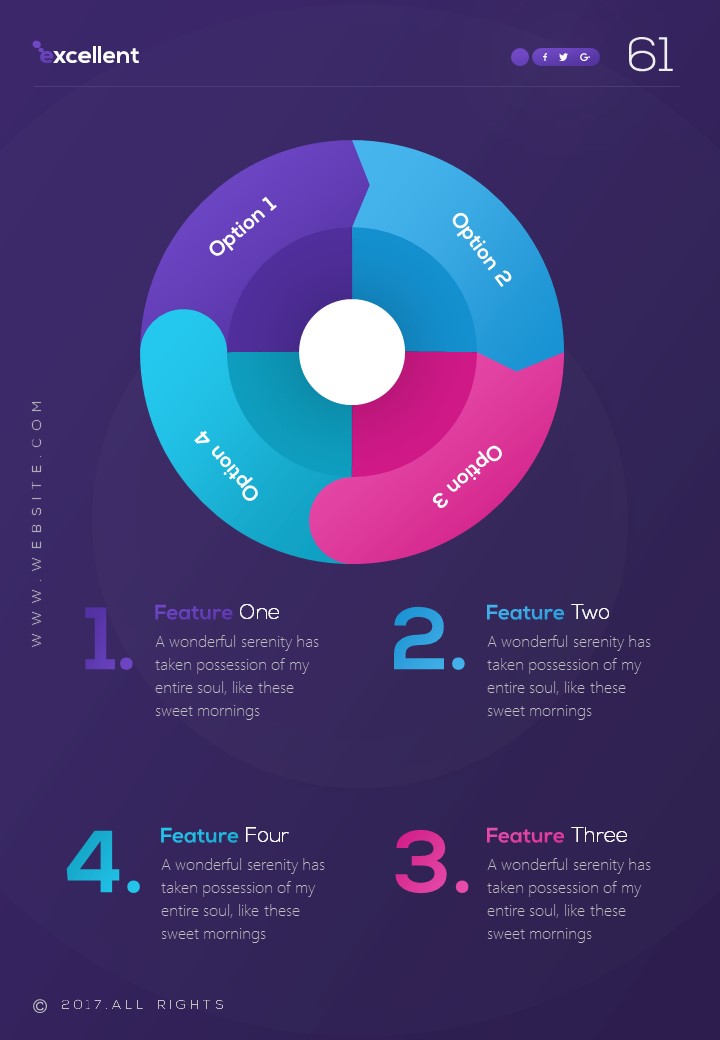 Excellent Portrait A4 PowerPoint Presentation Template by BrandEarth