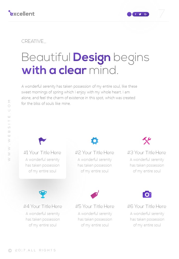 Excellent Portrait A4 PowerPoint Presentation Template by BrandEarth