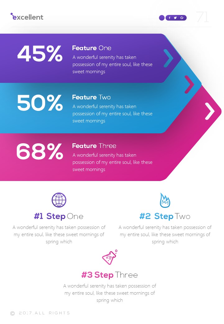 Excellent Portrait A4 PowerPoint Presentation Template by BrandEarth