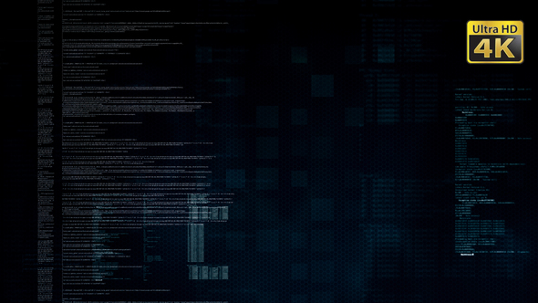 Cinematic Source Code Background HUD 01, Motion Graphics | VideoHive