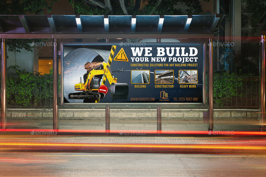 Construction Advertising Bundle Vol.6, Print Templates | GraphicRiver