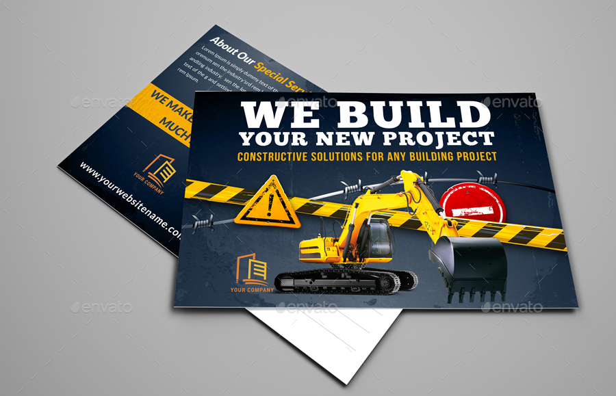 Construction Advertising Bundle Vol.6, Print Templates | GraphicRiver