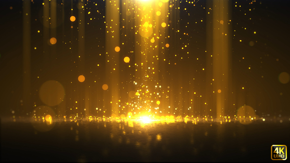 Gold Particle, Motion Graphics | VideoHive