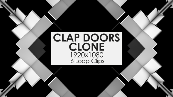 Clap Doors Clone, Motion Graphics | VideoHive