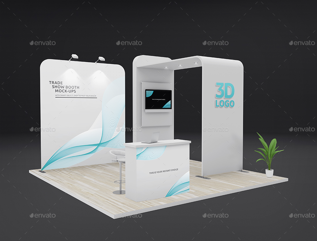 Trade Show Booth / Displays Mock-Ups Vol.2, Graphics | GraphicRiver