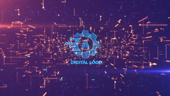 Technology Glitch Logo Reveal, After Effects Project Files | VideoHive