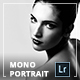 Mono Portrait Lightroom Presets, Add-ons | GraphicRiver