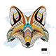 Patterned Fox, Vectors | GraphicRiver