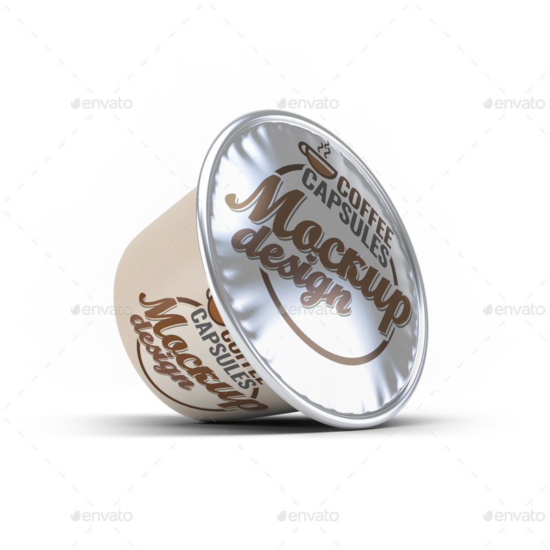 Coffee Capsules Mock-Up, Graphics | GraphicRiver