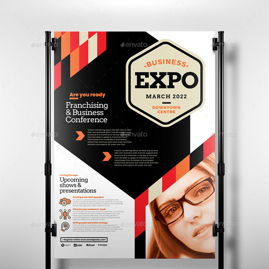 Business Expo Poster Template, Print Templates | GraphicRiver
