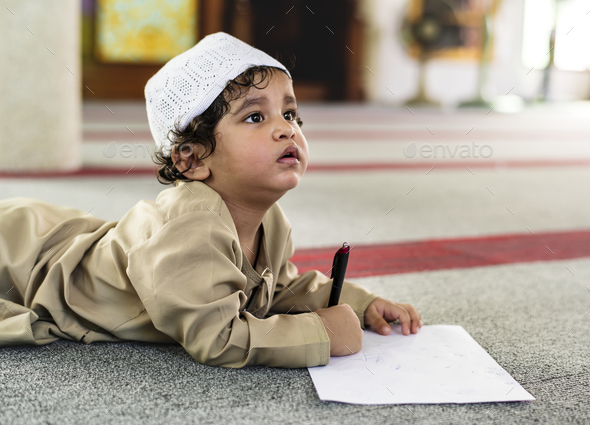 Muslim boy learning in a mosque Stock Photo by Rawpixel | PhotoDune