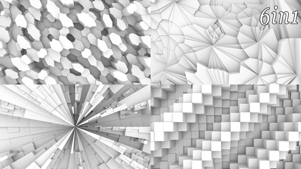 Video Mapping Backgrounds (6in1), Motion Graphics | VideoHive