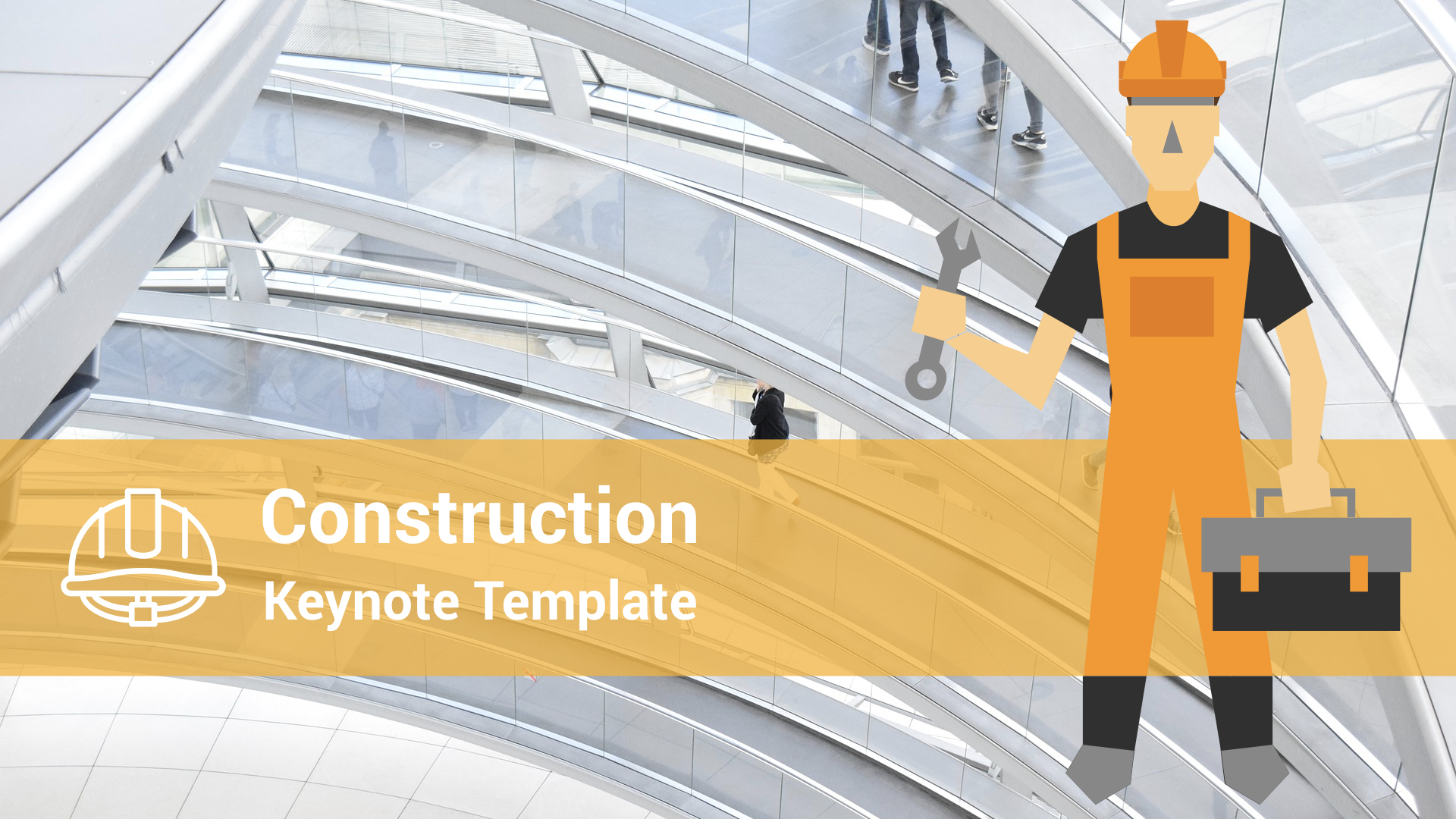 Construction Keynote Presentation Template, Presentation Templates