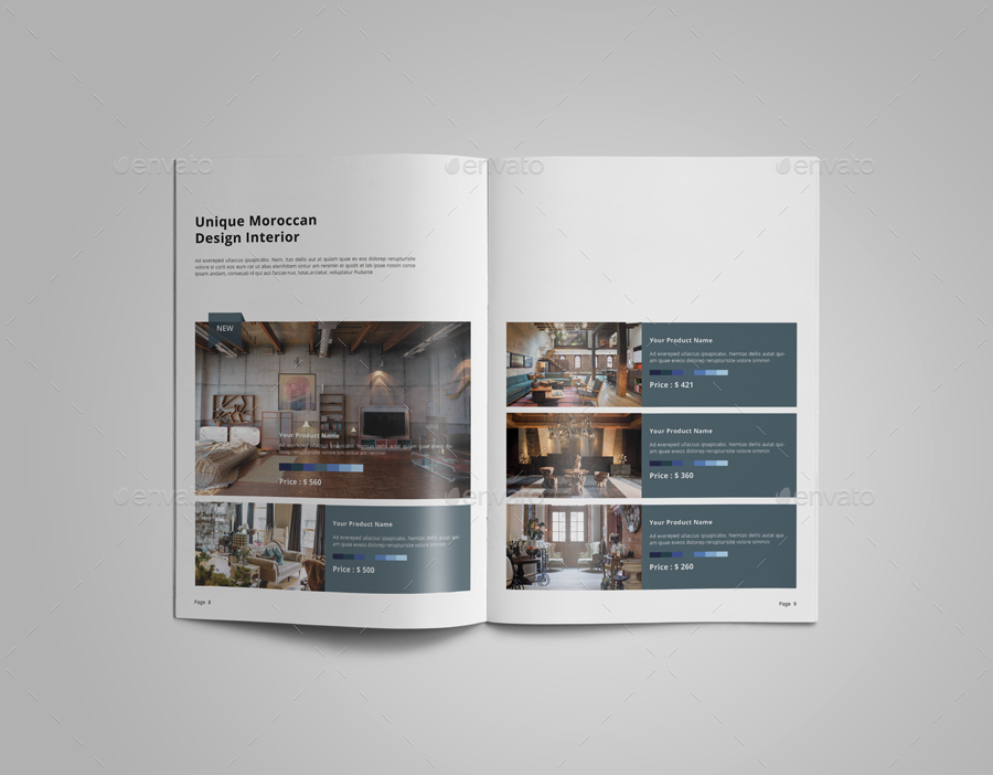 A5 Multipurpose Catalogs / Brochure Template, Print Templates ...