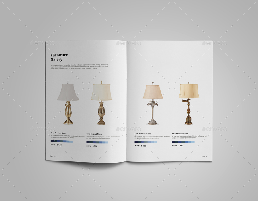 A5 Multipurpose Catalogs / Brochure Template, Print Templates ...