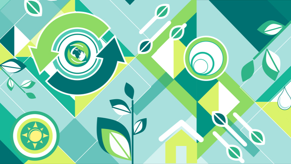 Shape Background Ecology and Nature, Motion Graphics | VideoHive