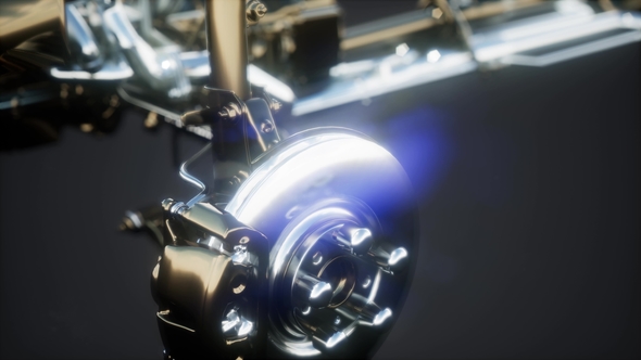 Detailed Car Engine and Other Parts, Motion Graphics | VideoHive