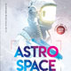 Space Music Flyer, Print Templates | GraphicRiver