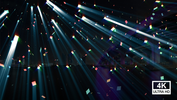 Light Rays Falling 4K, Motion Graphics | VideoHive
