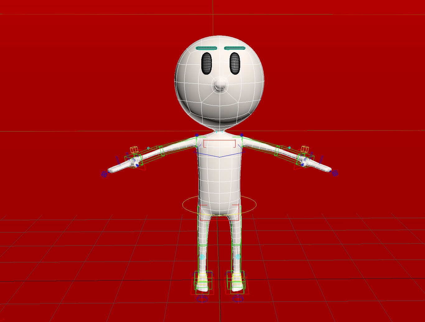Simple Pictoral Stick Man Character by HyperactiveStudio | 3DOcean
