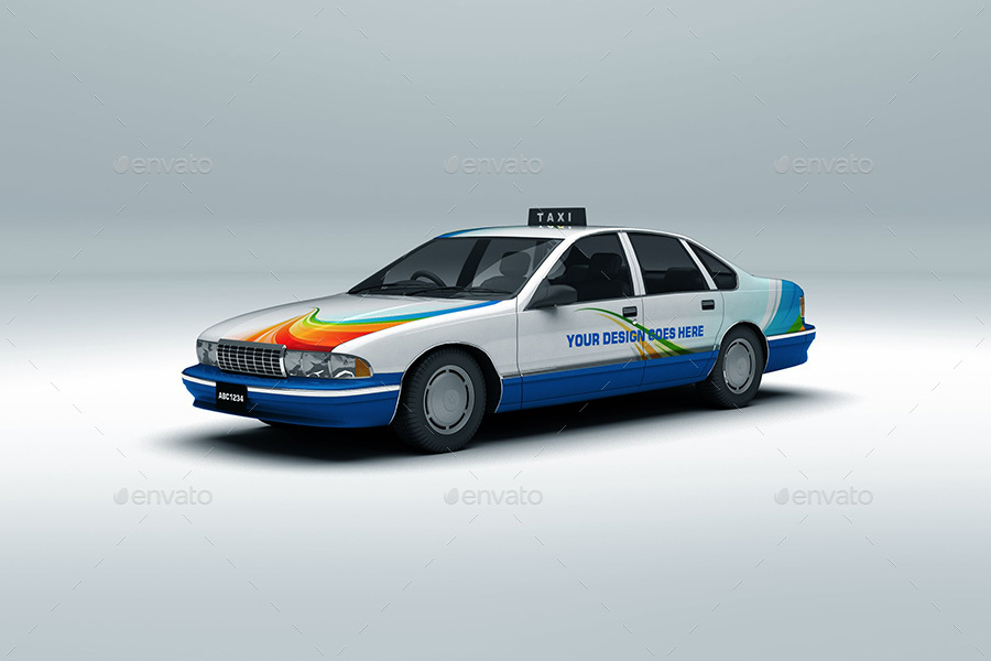 Vehicle Mock-up v8, Graphics | GraphicRiver