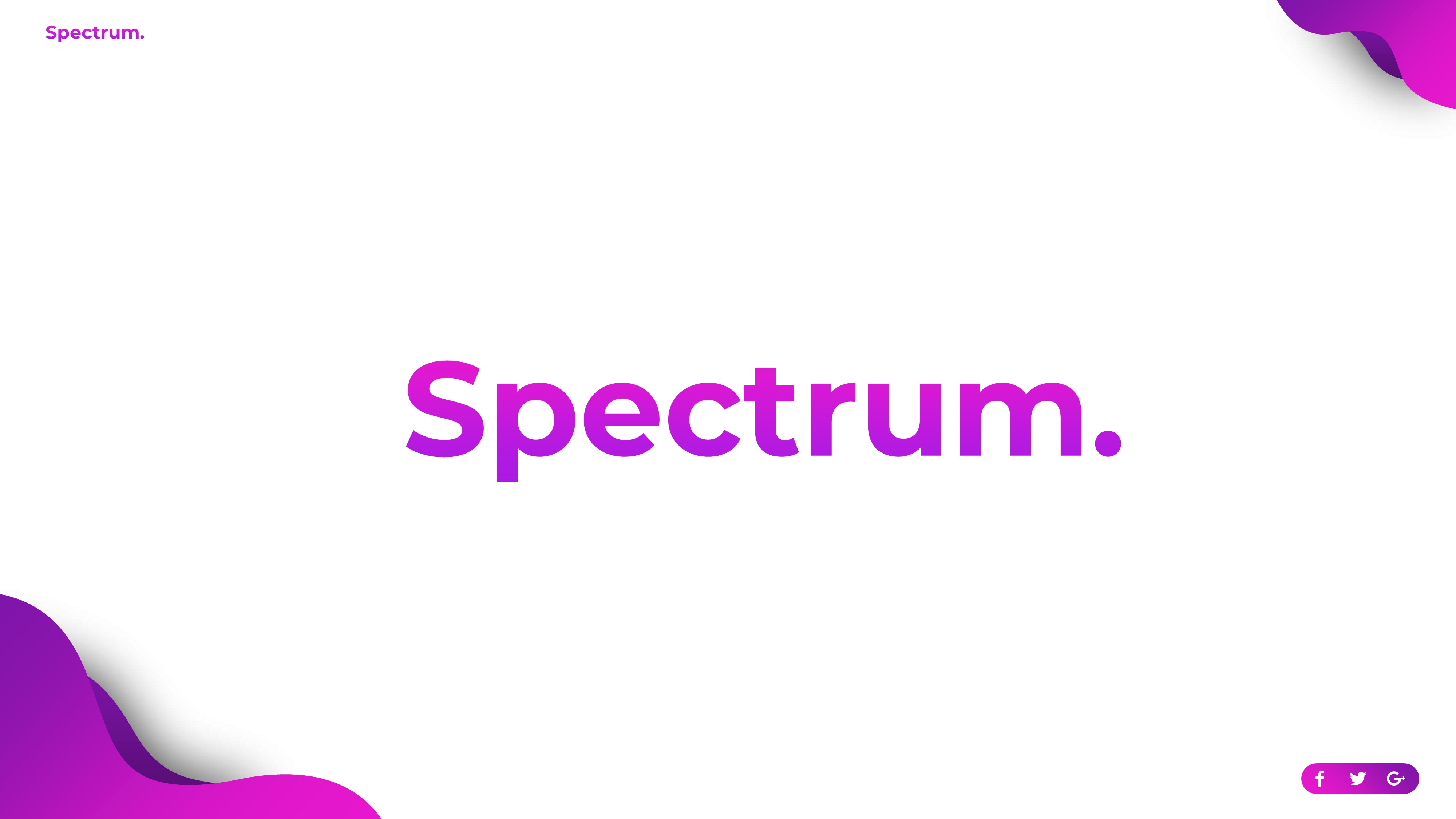 Spectrum - Elegant Powerpoint Template, Presentation Templates ...