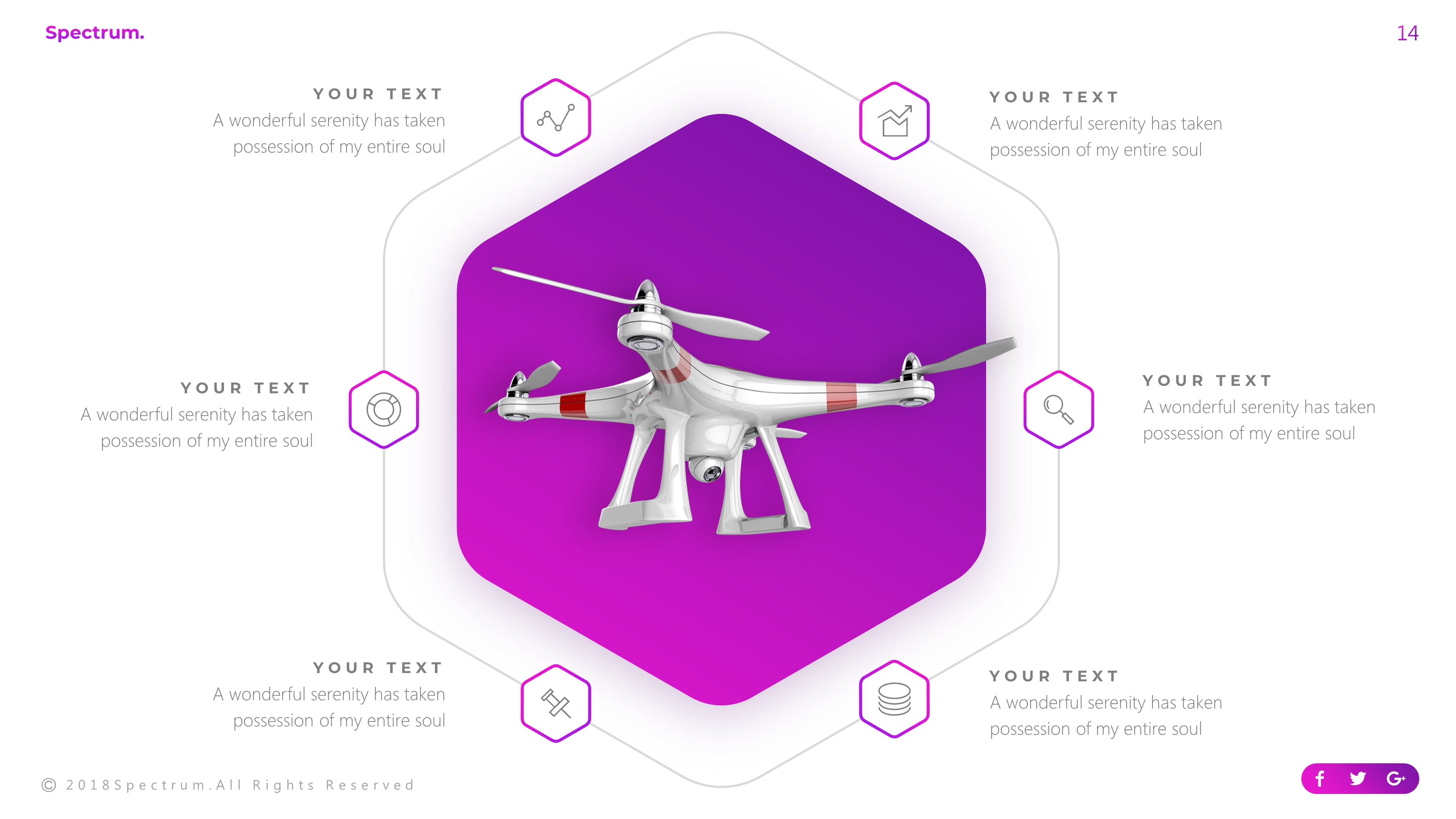 Spectrum - Elegant Powerpoint Template, Presentation Templates ...