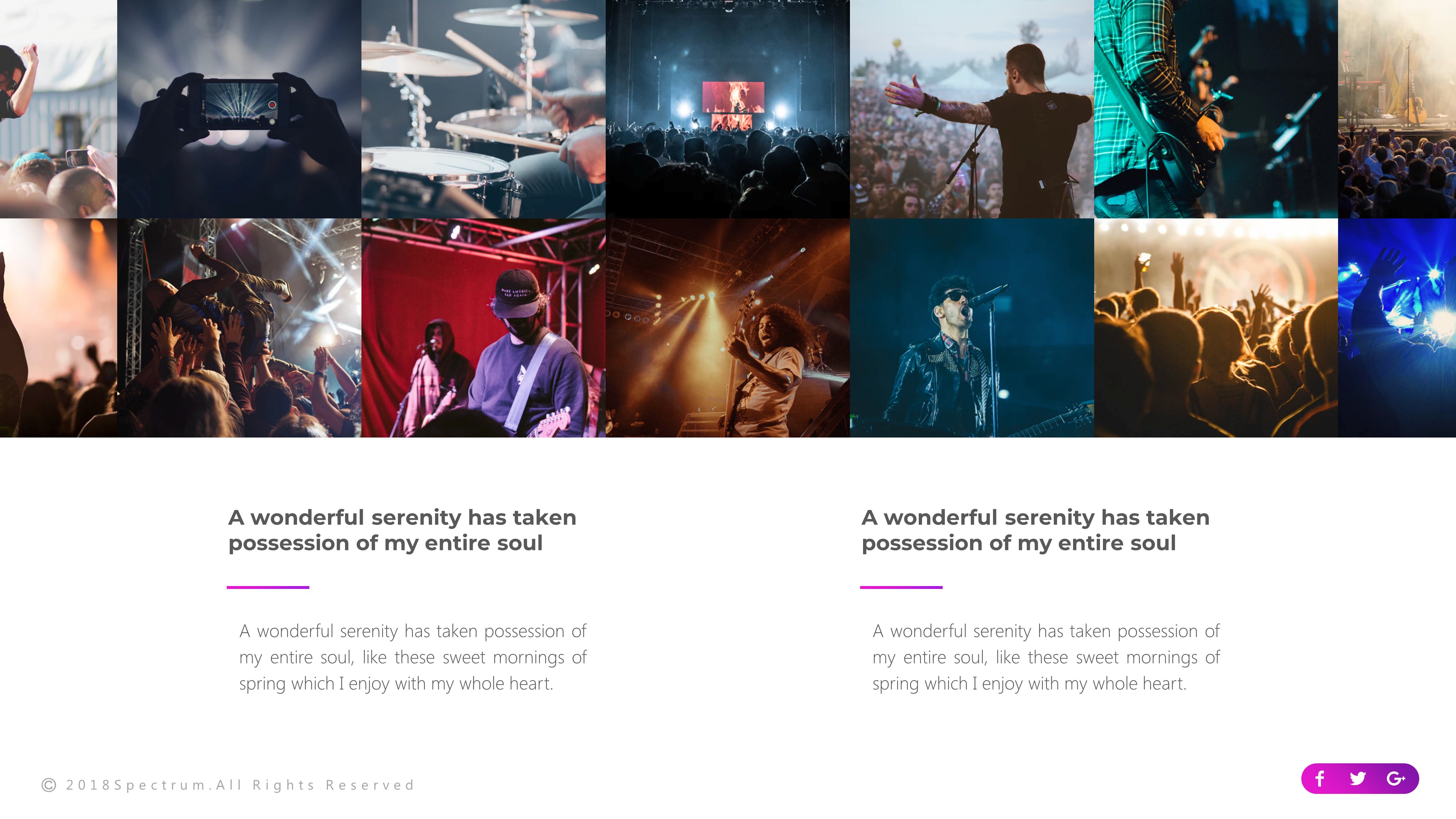 Spectrum - Elegant Powerpoint Template, Presentation Templates ...