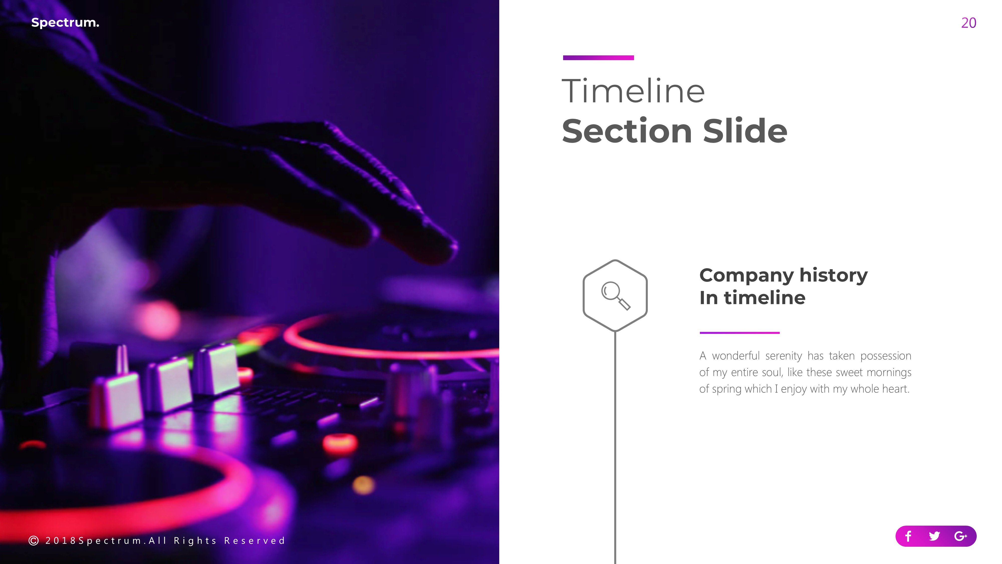Spectrum - Elegant Powerpoint Template, Presentation Templates ...