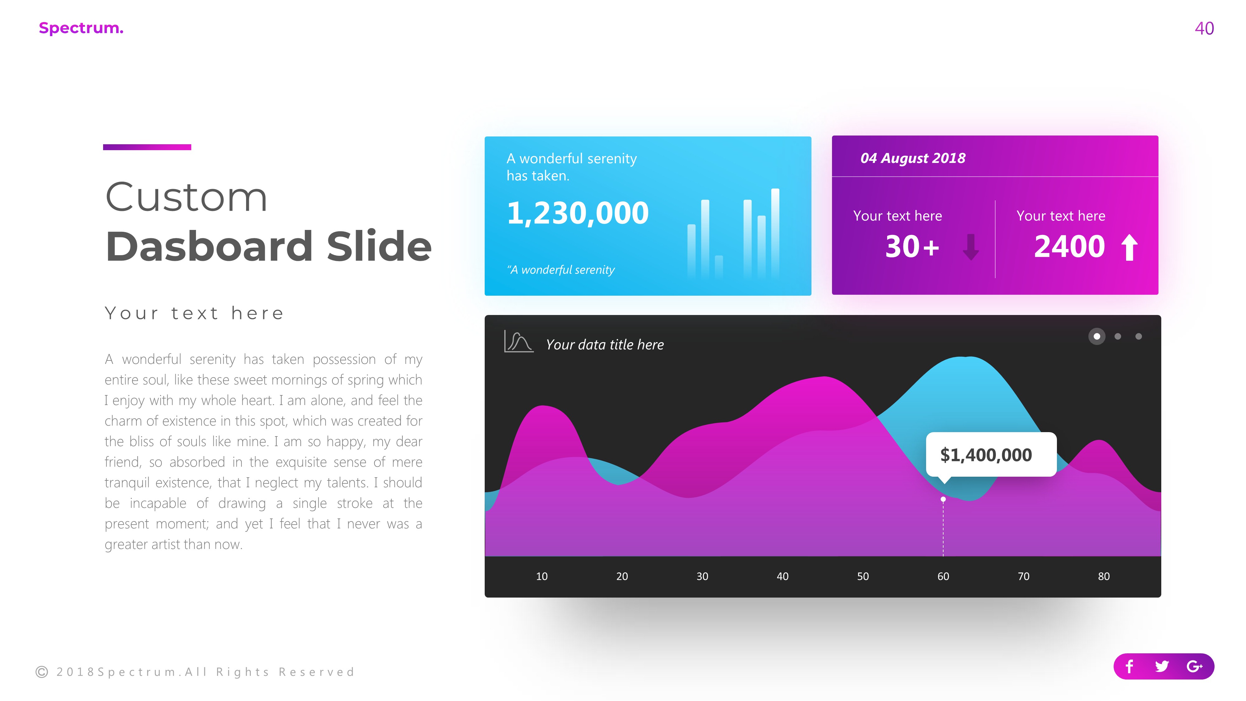 Spectrum - Elegant Powerpoint Template, Presentation Templates ...