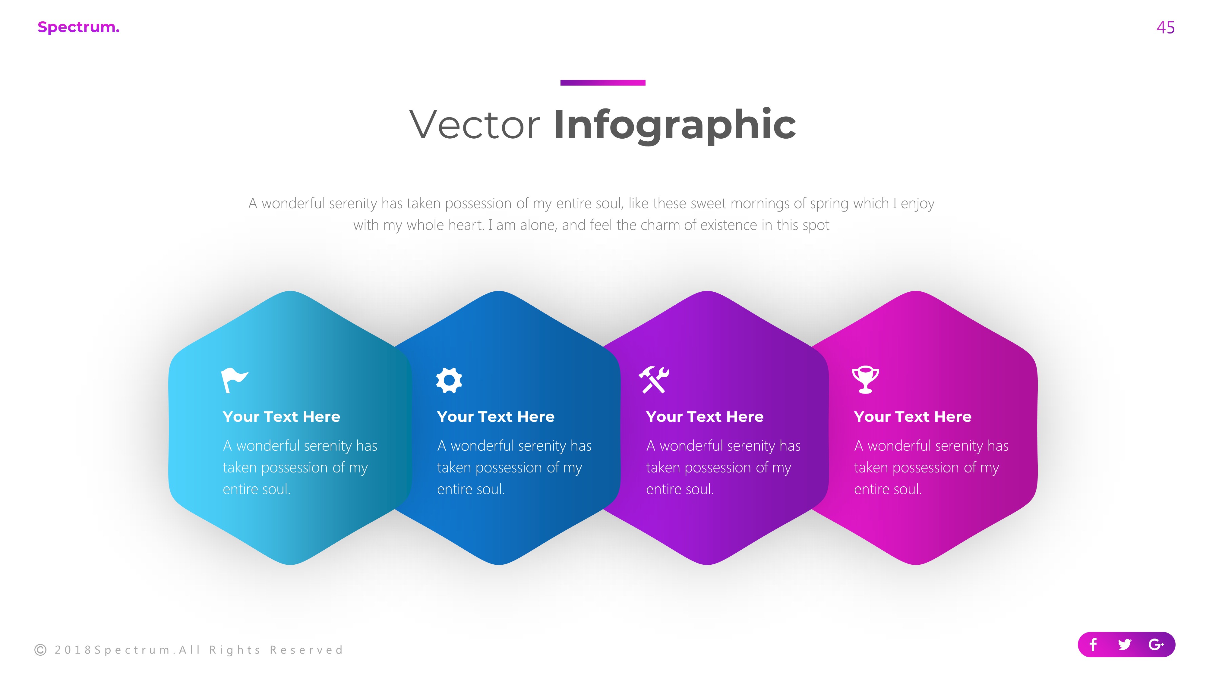 Spectrum - Elegant Powerpoint Template, Presentation Templates ...