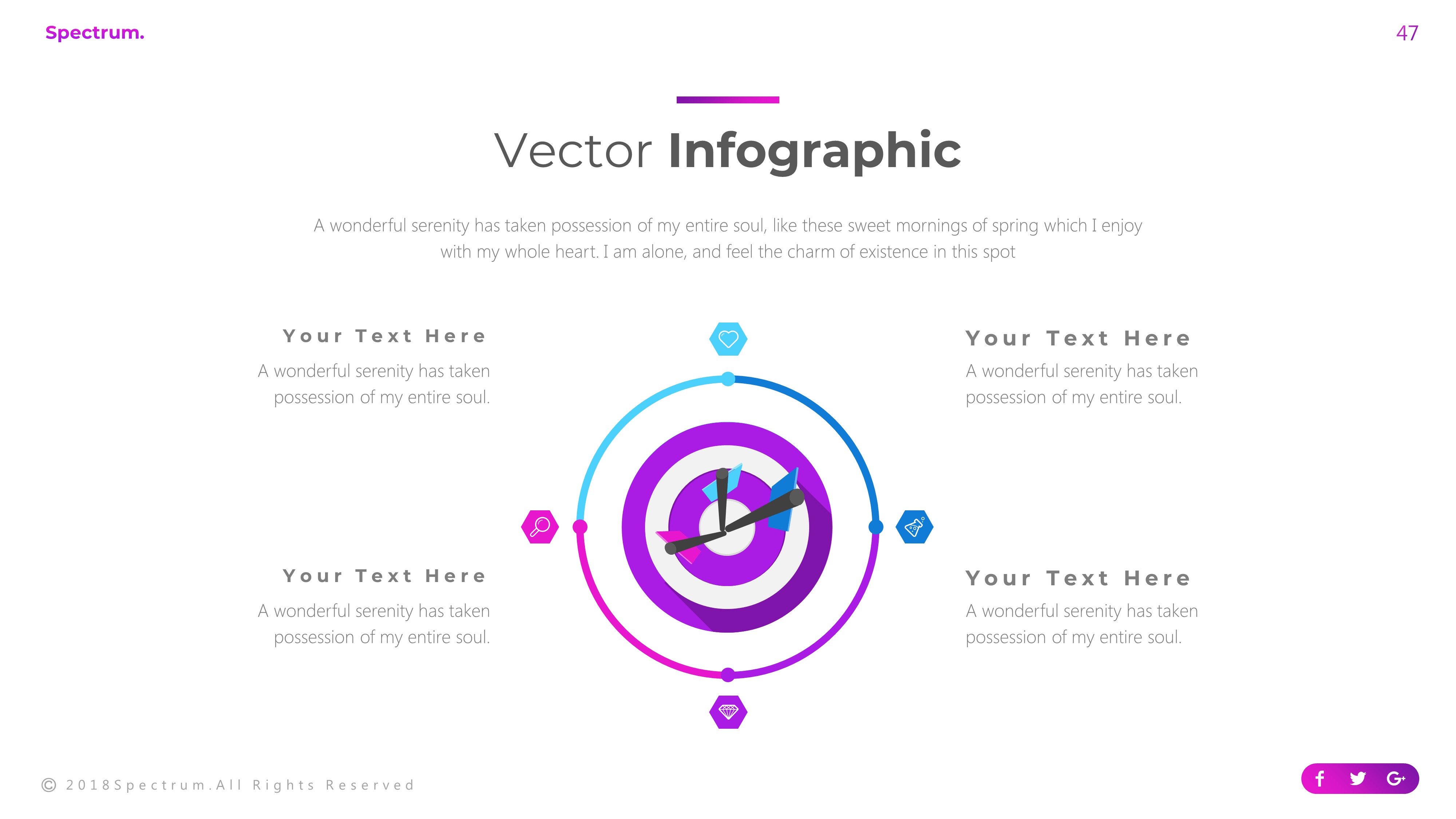 Spectrum - Elegant Powerpoint Template, Presentation Templates ...
