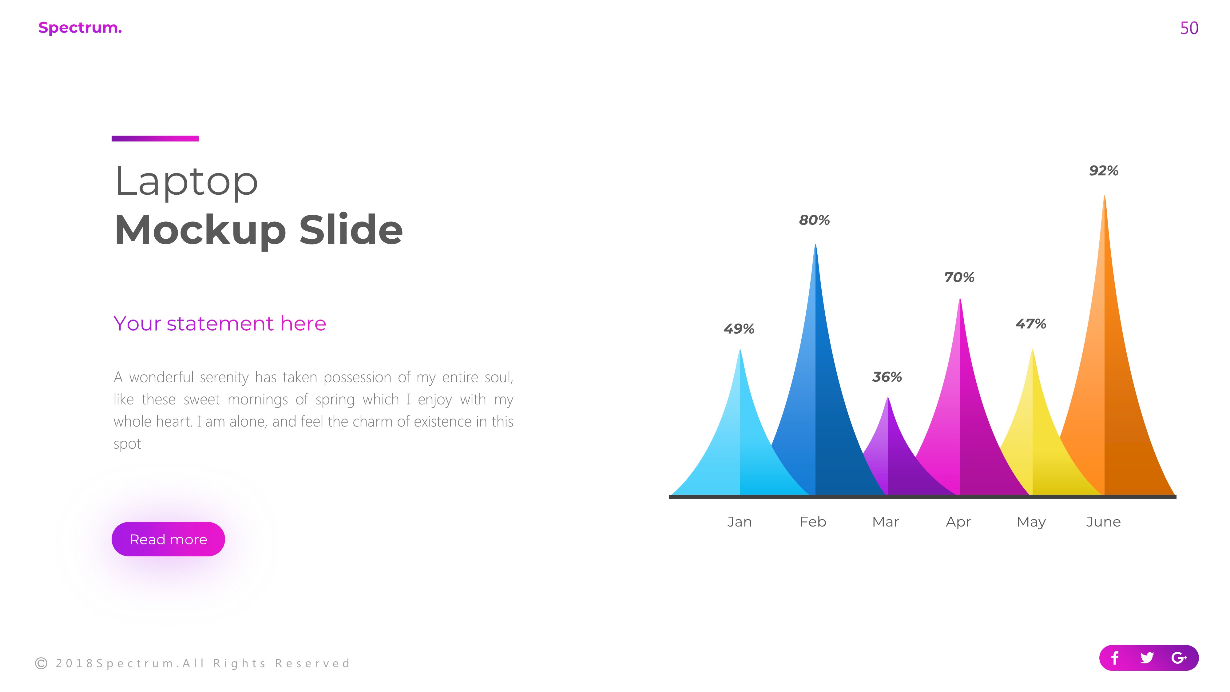 Spectrum - Elegant Powerpoint Template, Presentation Templates ...