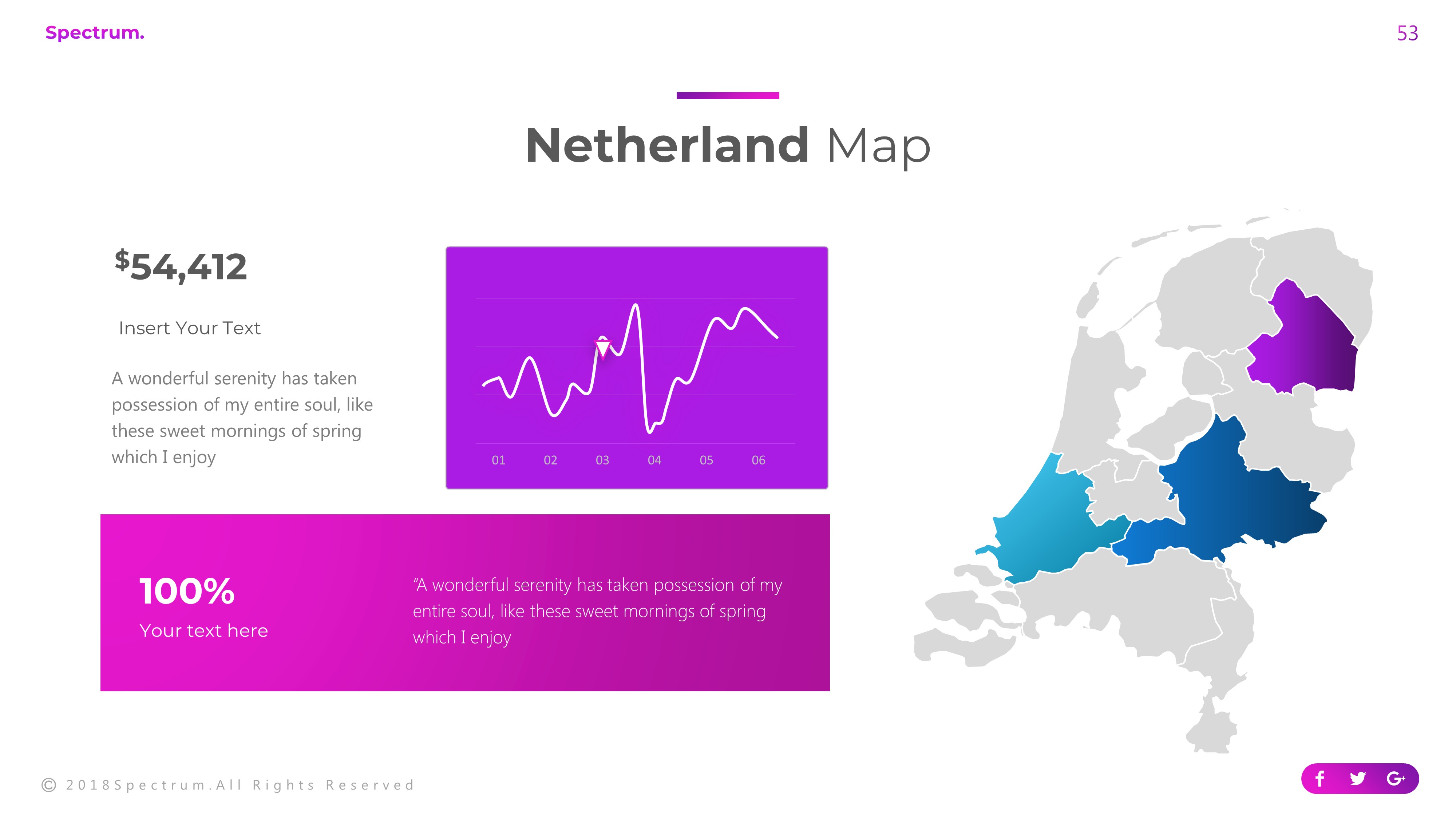 Spectrum - Elegant Powerpoint Template, Presentation Templates ...