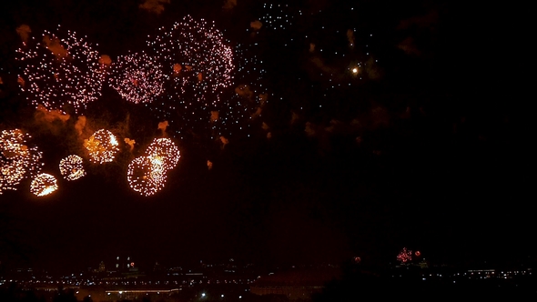 Amazing Firework Show, Stock Footage | VideoHive