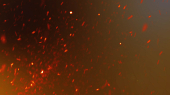 Fire Sparks On Wind, Motion Graphics | VideoHive