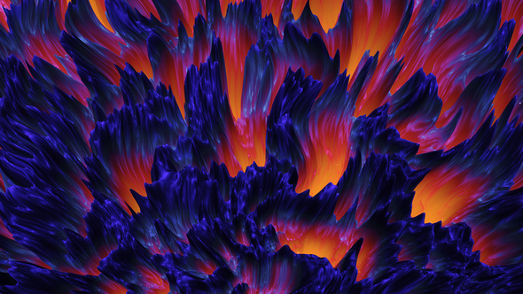 Colorful Lava Magma Background, Motion Graphics | VideoHive